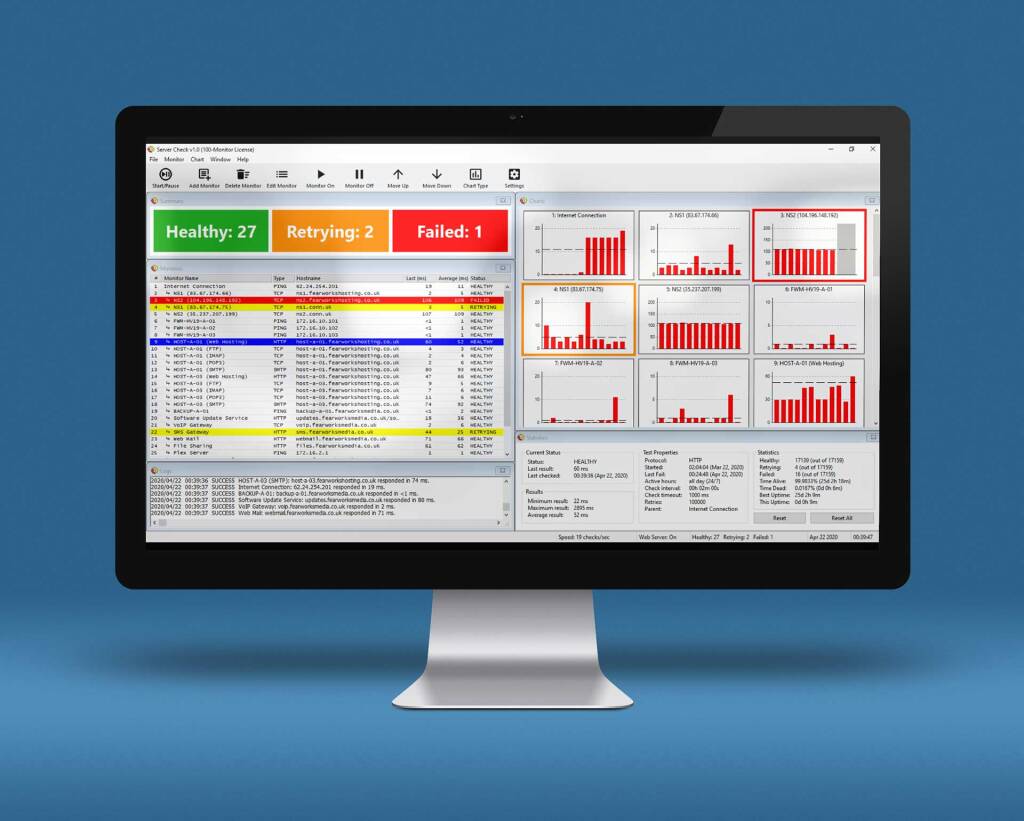 Always Know When Your Servers Go Down - Server Check