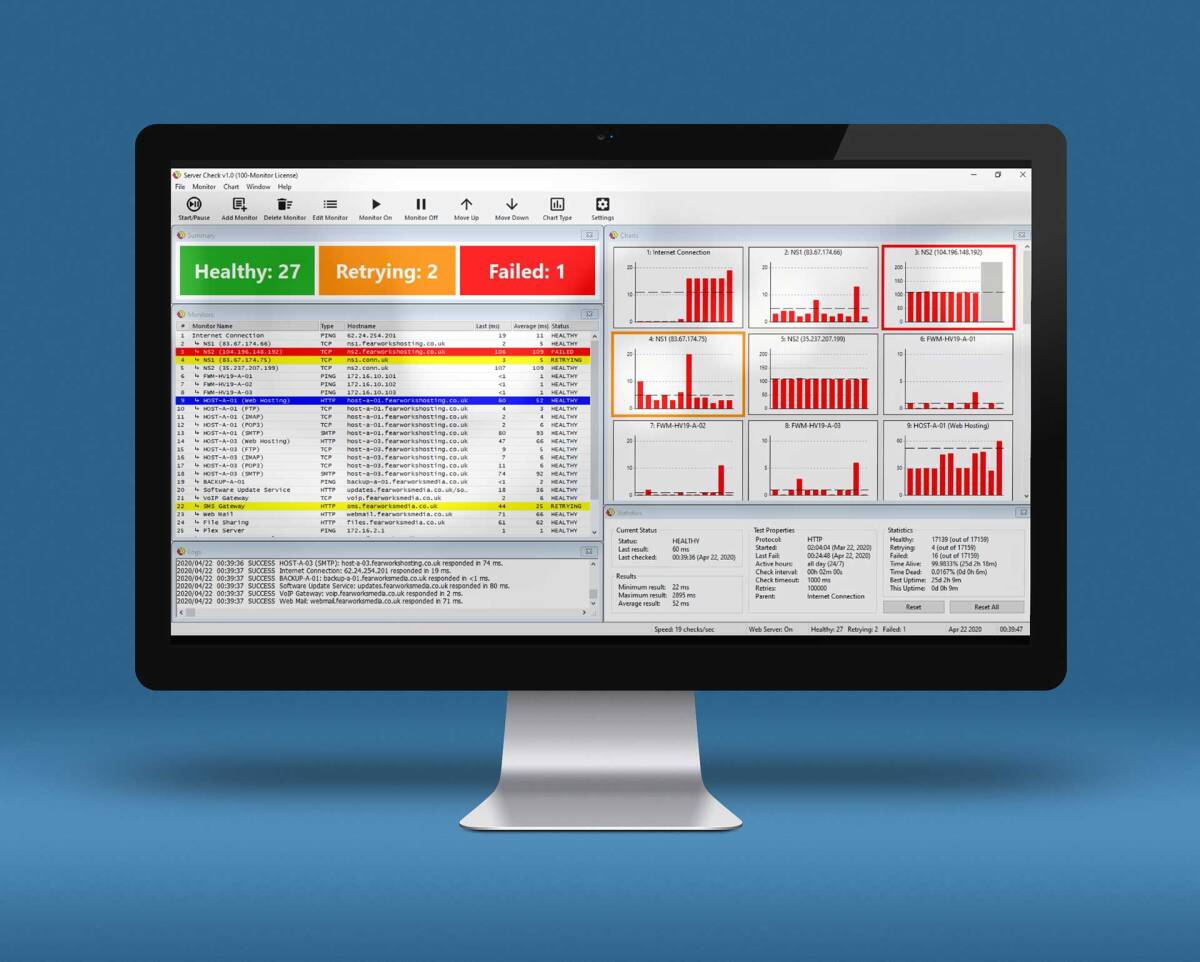 Always Know When Your Servers Go Down - Server Check